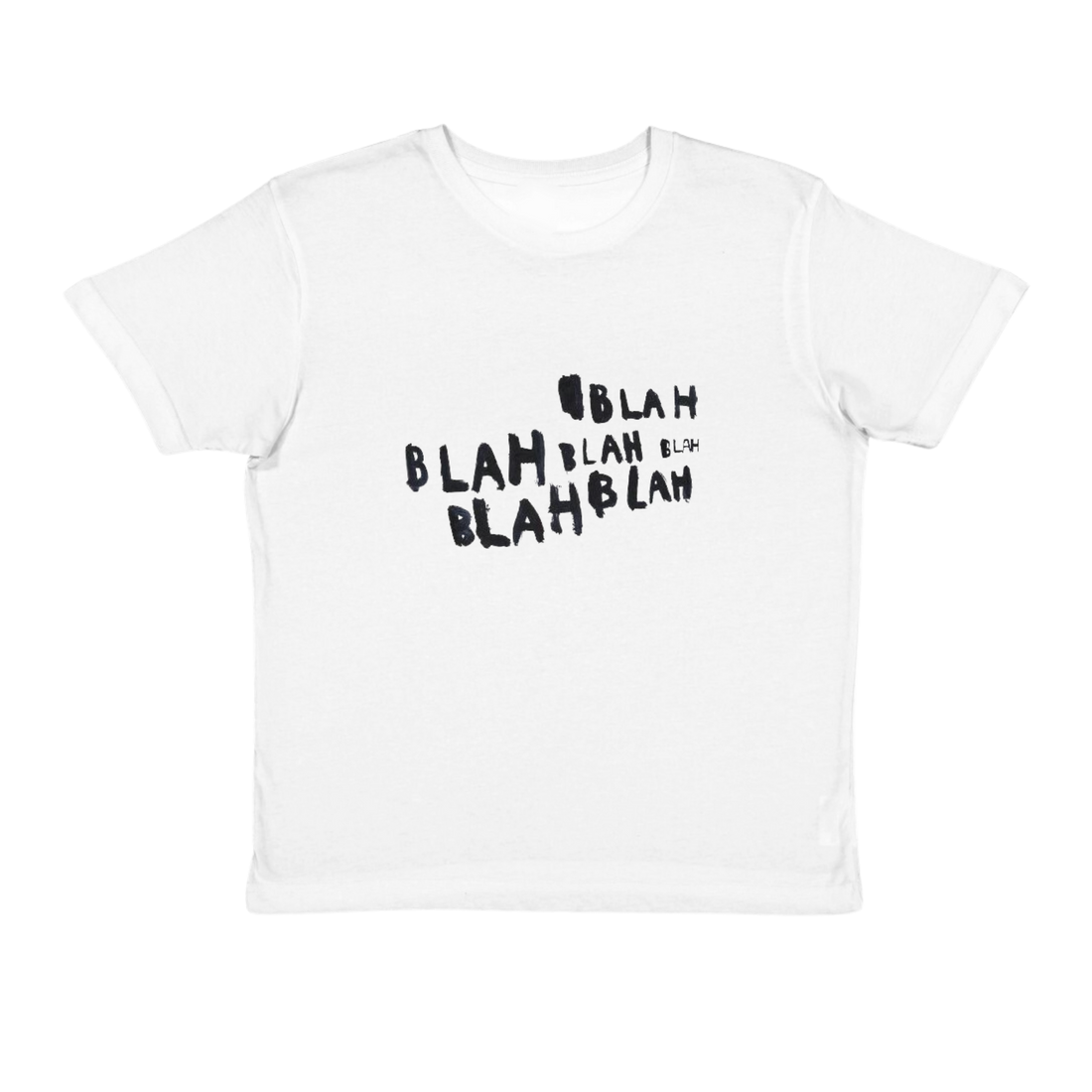 Blah Blah Blah Baby Tee – The People's Princess